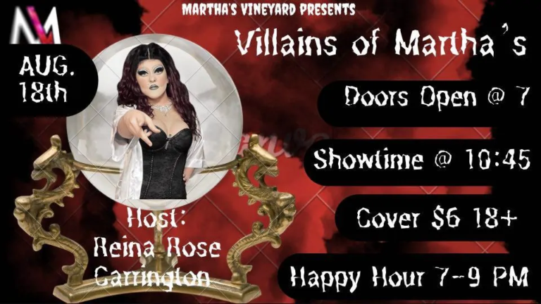 Reina Rose Carrington’s “Villains of Martha’s Vineyard” - It's All ...