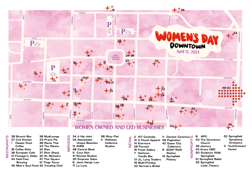 WDD Map 2024 - It's All Downtown | It's All Downtown