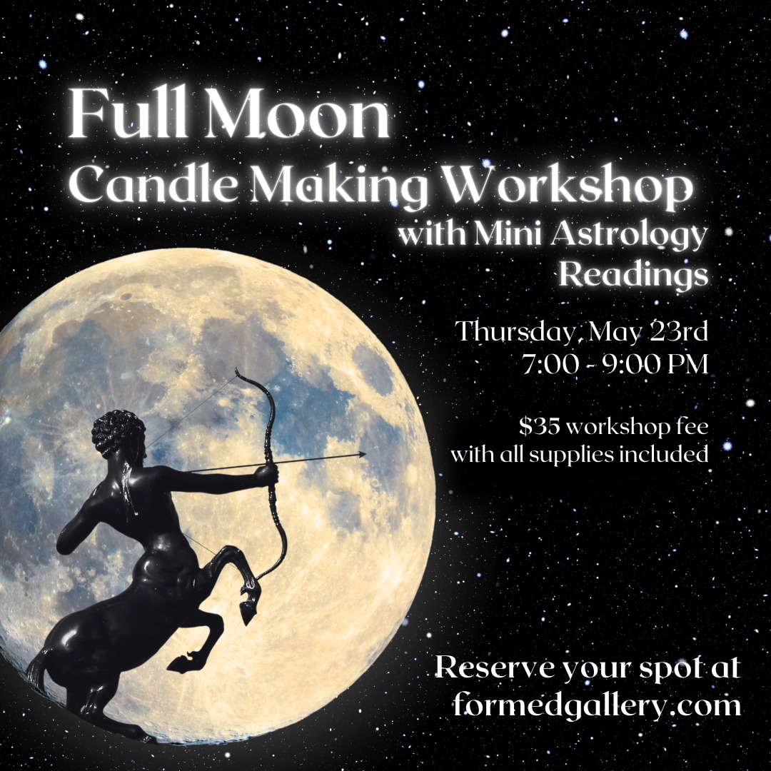 Full Moon Candle Making + Mini Astrology Readings - It's All Downtown | It's All Downtown