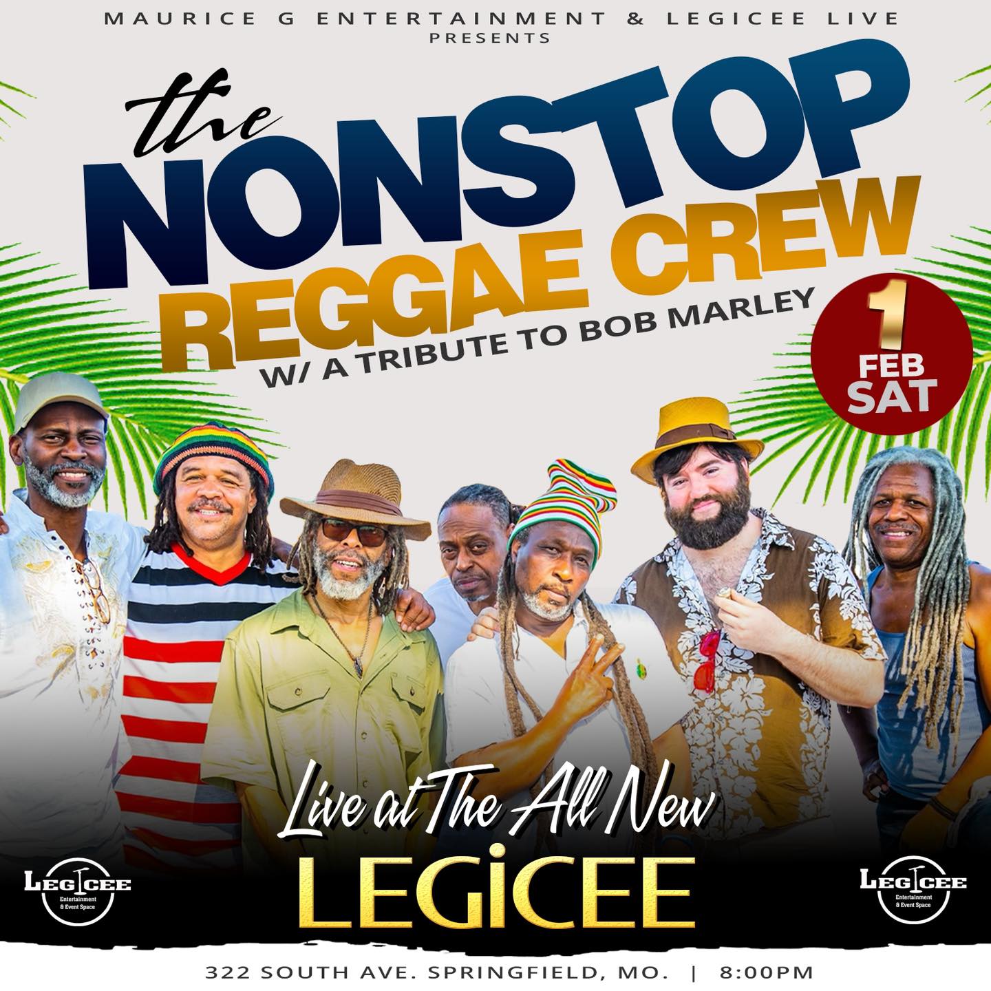 The Nonstop Reggae Crew: A Tribute to Bob Marley - It's All Downtown | It's All Downtown